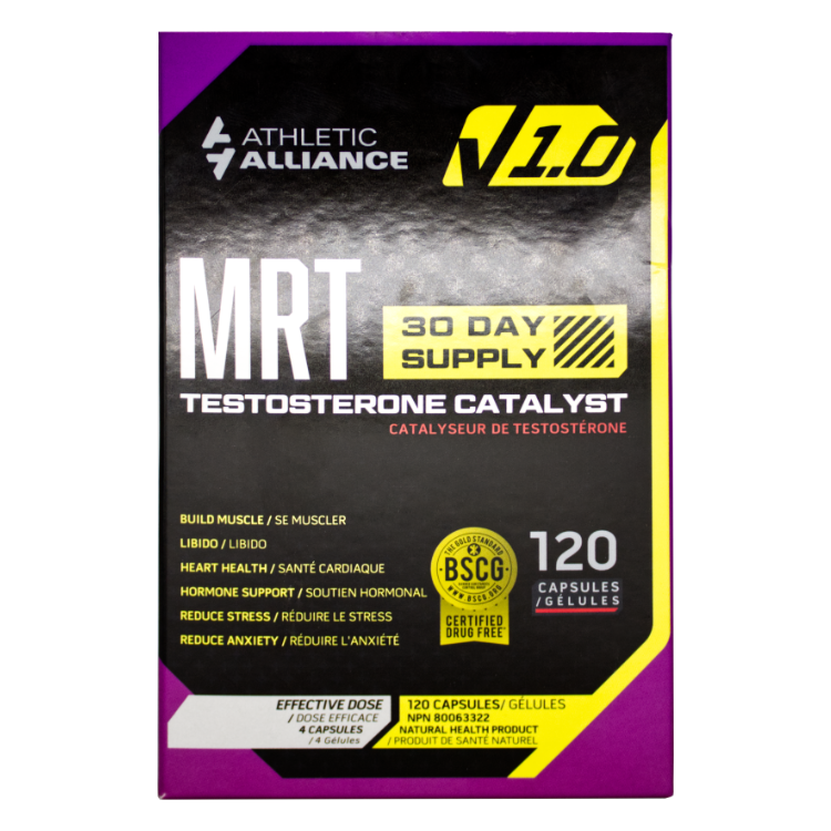 MRT Testosterone Booster 30 Day Supply – Athletic Alliance